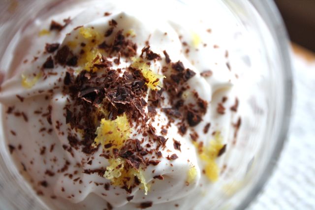 Dollop of Cream: lemon syllabub