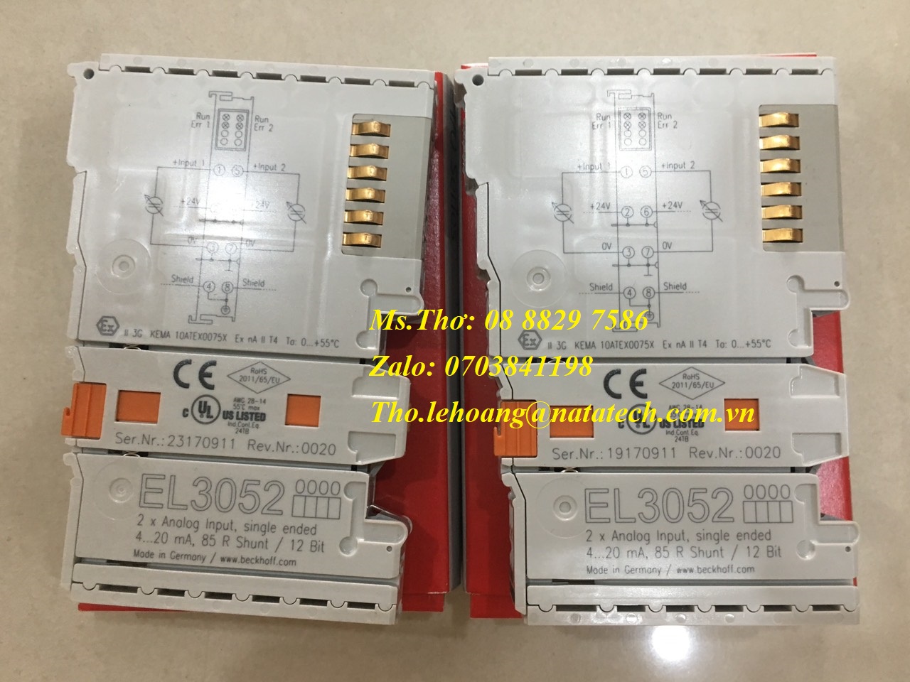 Module Beckhoff EL3052