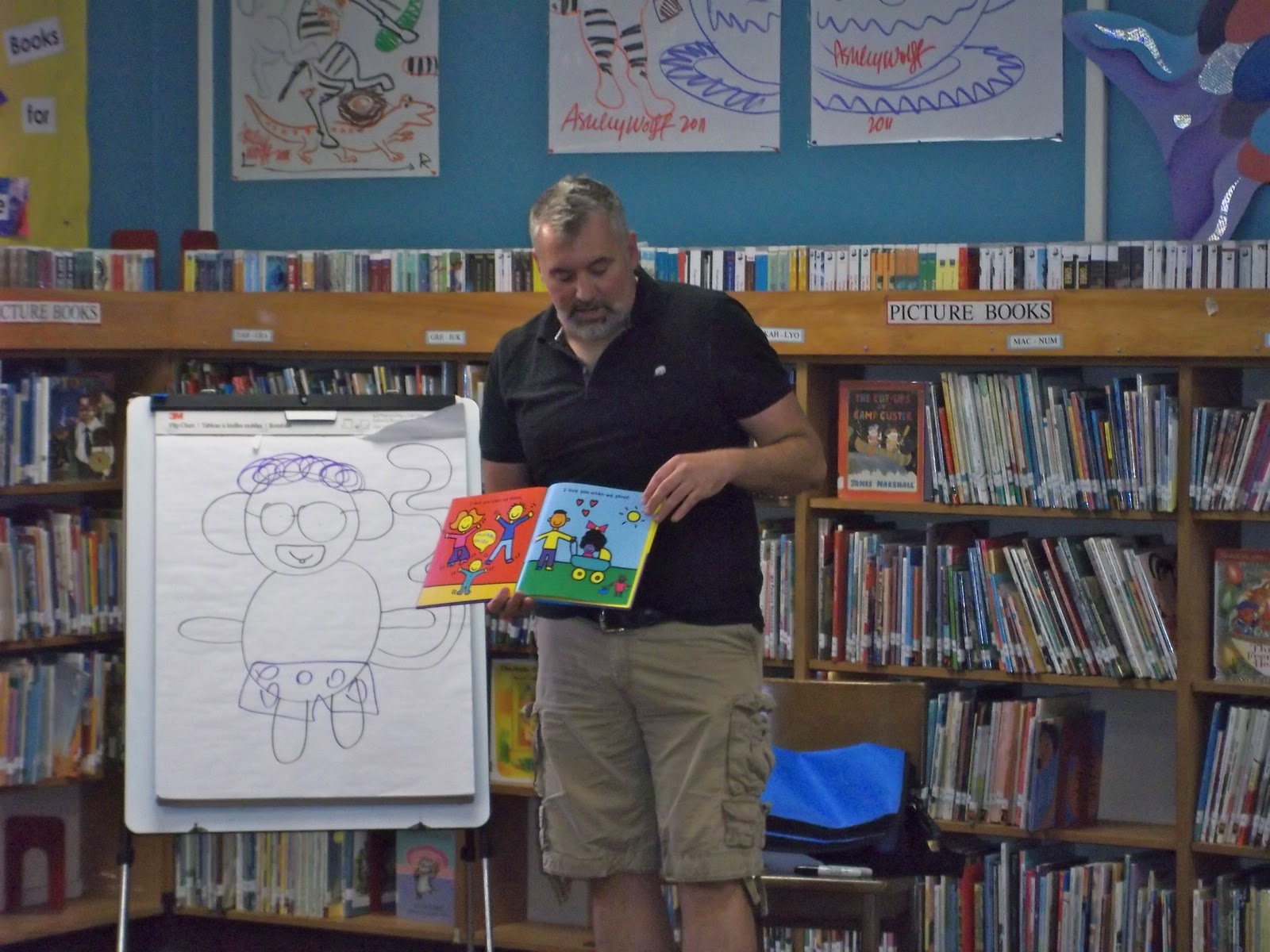 Great Kid Books: We ♥ Todd Parr (ages 2 - 8): a fun school visit!