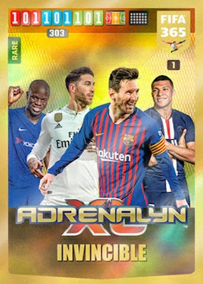 Trading Card Hub.UK: Adrenalyn XL FIFA 365 2020 Invincible Legend ...