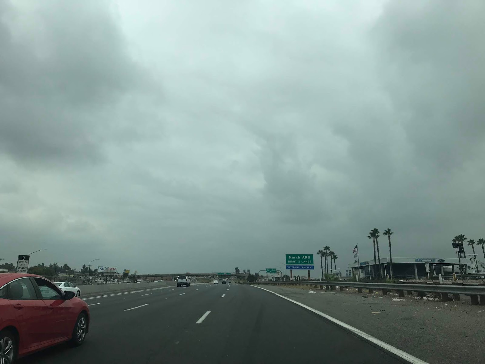 Interstate 215/former Interstate-15 East and California State Route 194