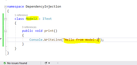 Microsoft .net Technologies : Dependency Injection C# Example| Brief ...