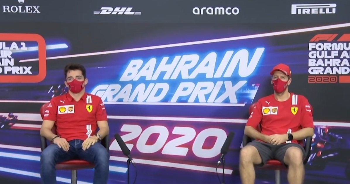 F1 2020 Bahrain GP - Thursday (Drivers) Press Conference