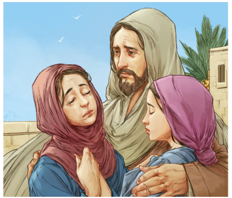 Brigham City West Stake Primary: March 2021 - Jesus Comforted Others