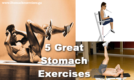 5 Great Stomach Exercises - Stomach exercises