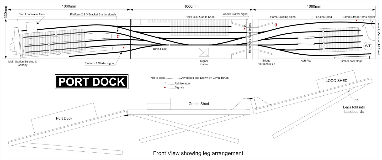 Gav's Workbench: PORT DOCK STATION project