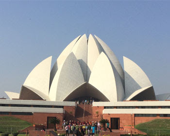 Lotus Temple | Attractions | History | Timings - My Eyes Of India