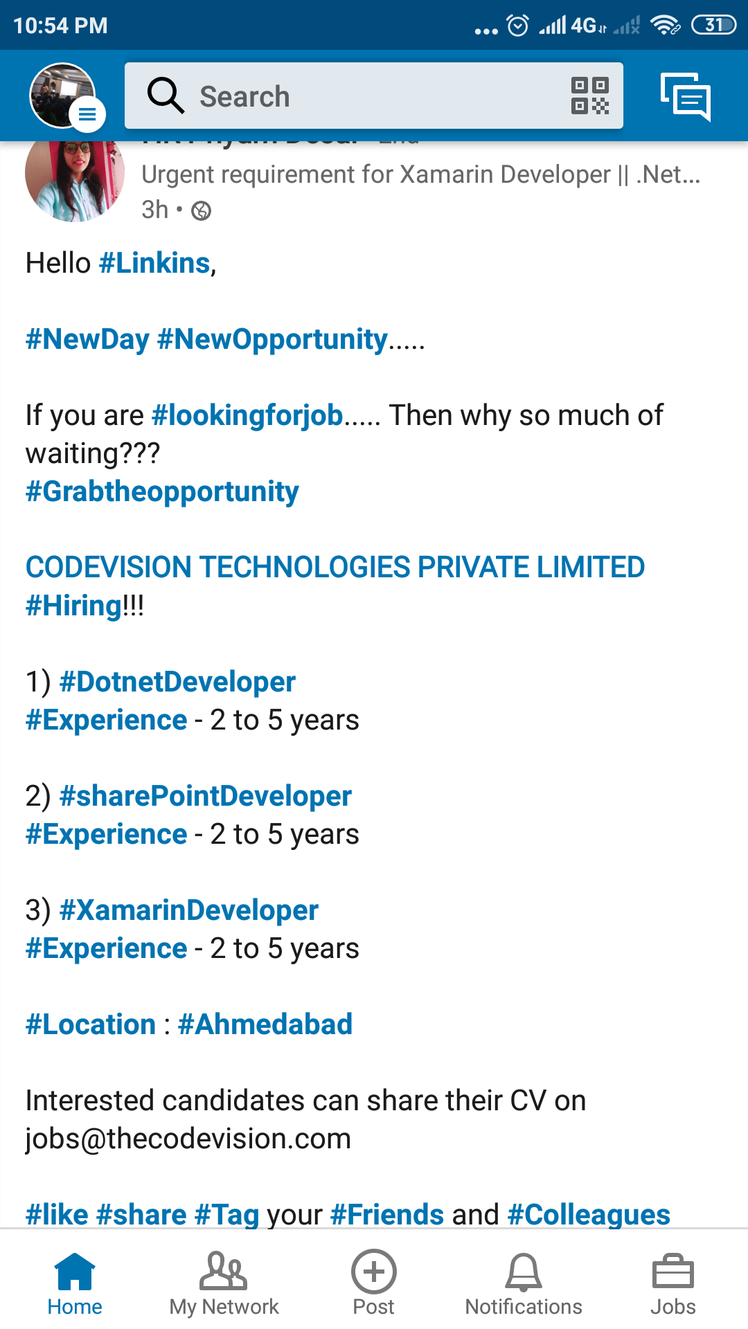 Recent Job Details for QA,WEB DEVELOPER,ANDROID,JAVA,PYTHON and PHP Web ...