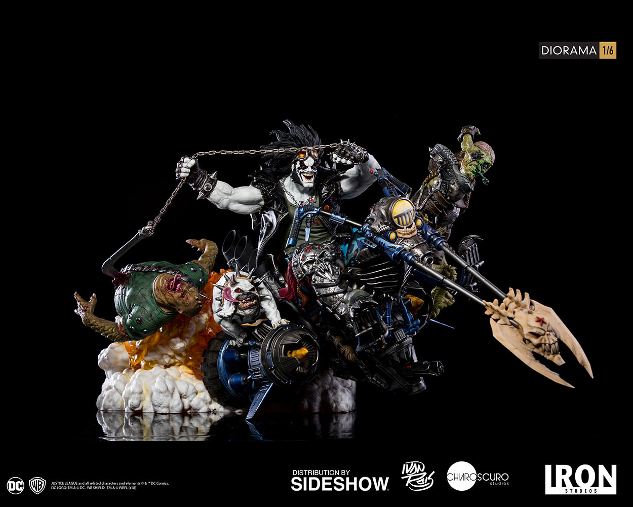 toyhaven: Iron Studios 15-inch tall Lobo The Last Czarnian Sixth Scale ...