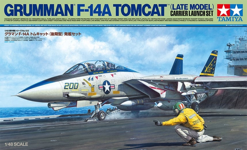 The Modelling News: Preview: Tamiya's new 1/48th scale F-14A Tomcat ...