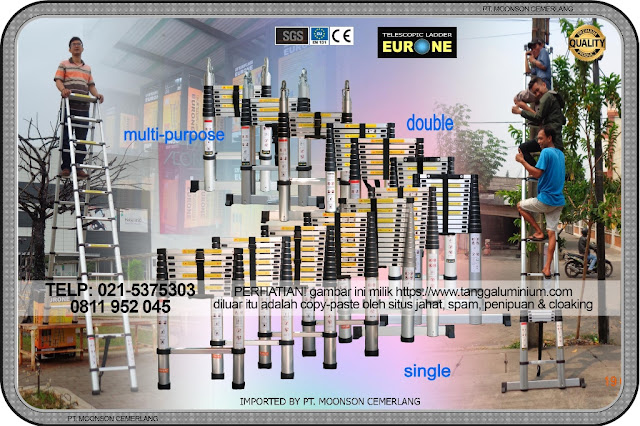 TANGGA ALUMINIUM PORTABLE