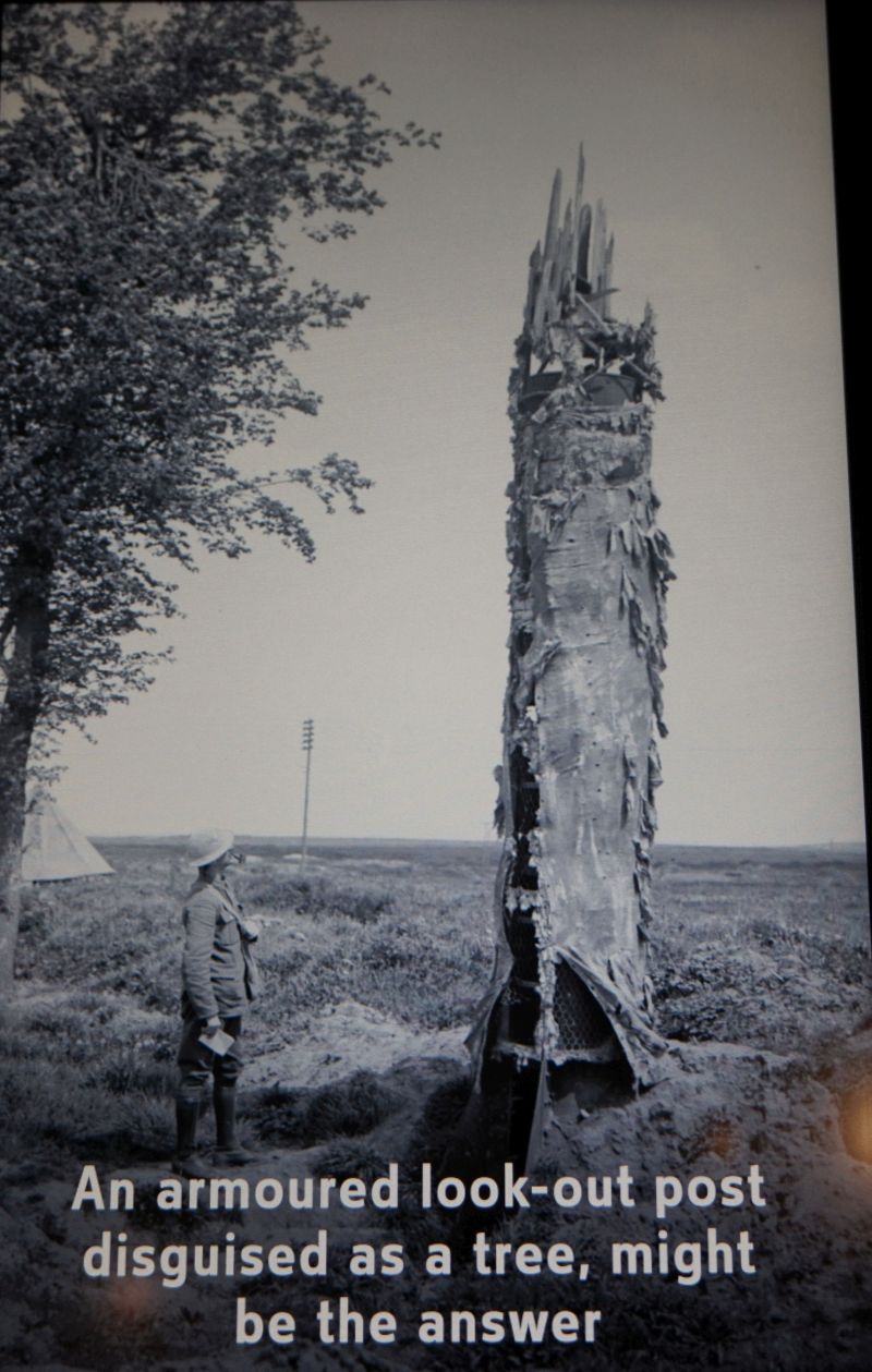 Hobbies Ltd Blog: The British Camouflage Tree Observation Post of WWI