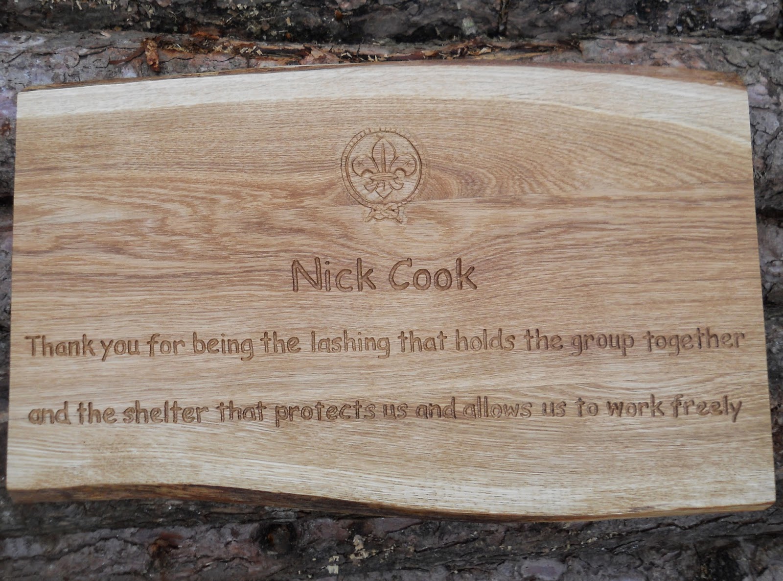 A new carved oak sign | Carvings with Stories: a blog about woodcarving