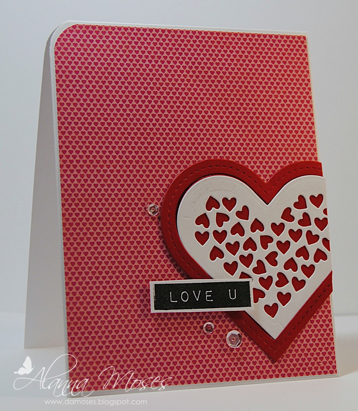 Valentine's 5 for 5 Challenge -- Hearts | Embellish Craft Love