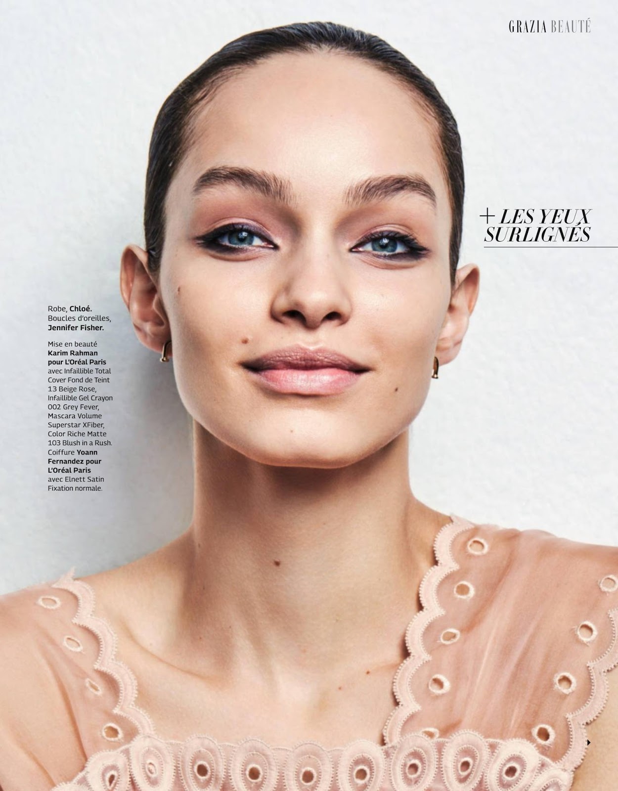 Dreaming of Dior: Luma Grothe for Grazia France February 2017