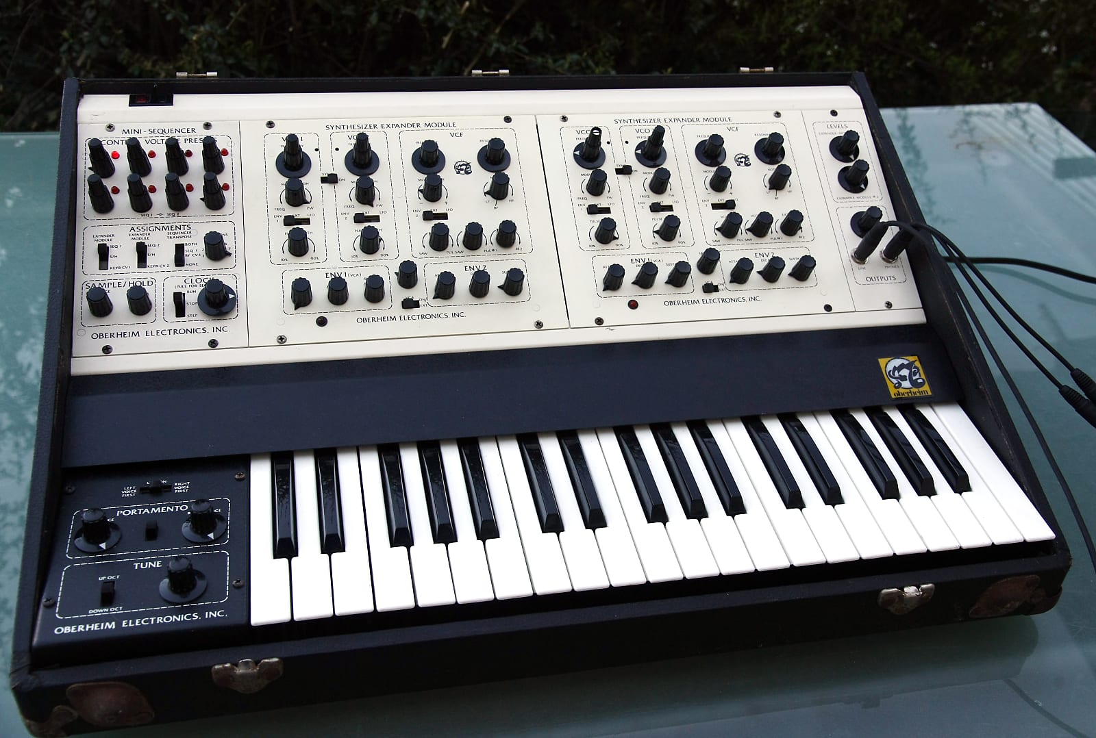 MATRIXSYNTH: Original OBERHEIM 2 VOICE TVS-1 Twin SEM Synthesizer with ...