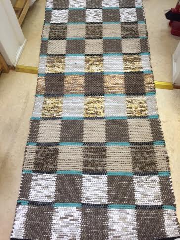 Föreningen Hantverksta'n, väv och textil: Mattor i dubbelbindning