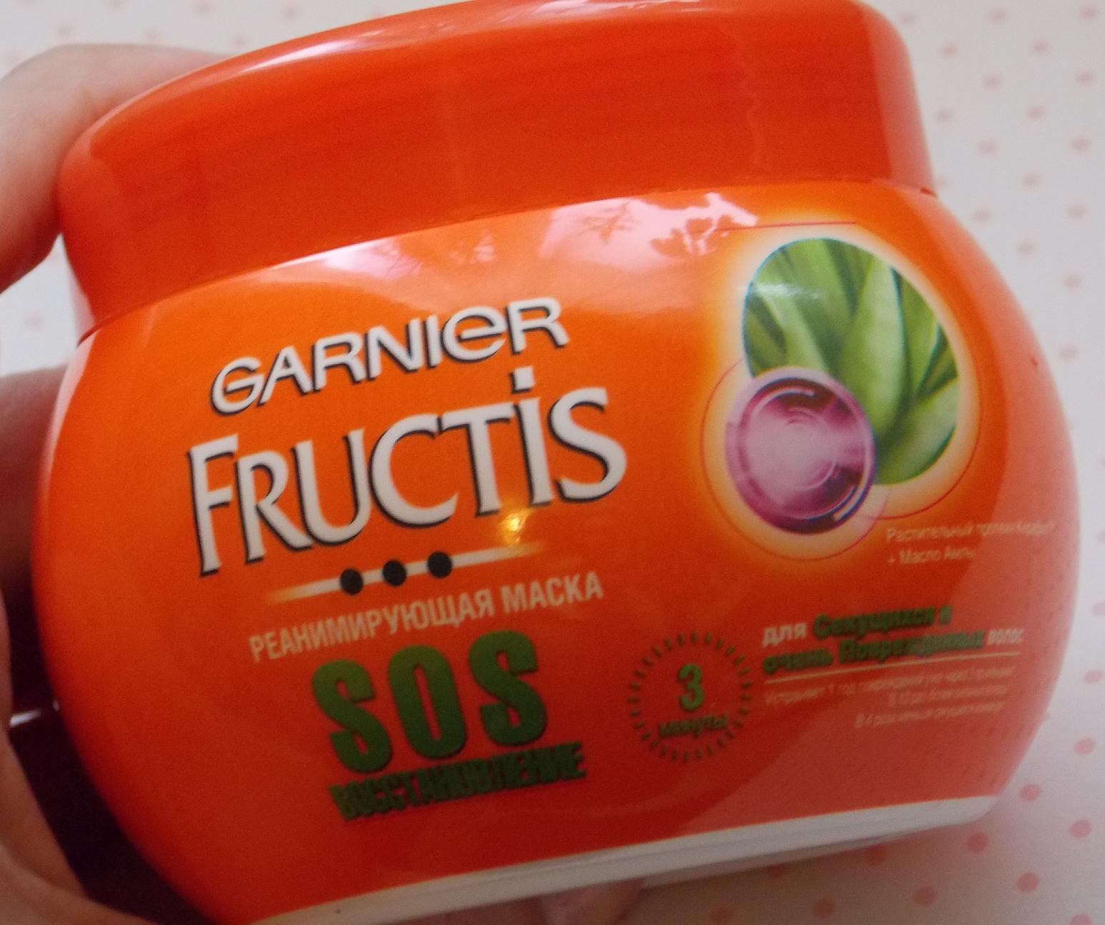 Укрепляющий уход для волос Sos восстановление от Garnier
