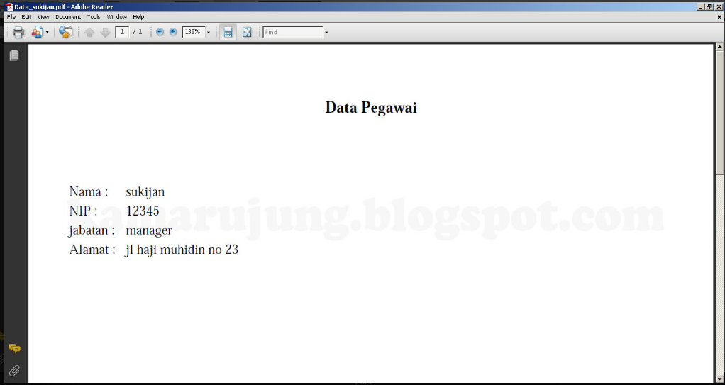 Cara Cetak Data Dari Database Ke Pdf Dengan Dompdf menggunakan PHP ... Cara Cetak Data Dari Database Ke Pdf Dengan Dompdf menggunakan PHP ...