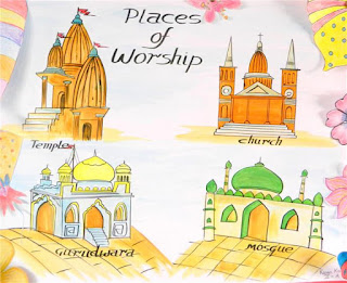 Places of Worship of World's Major Religions - Worlds Collections