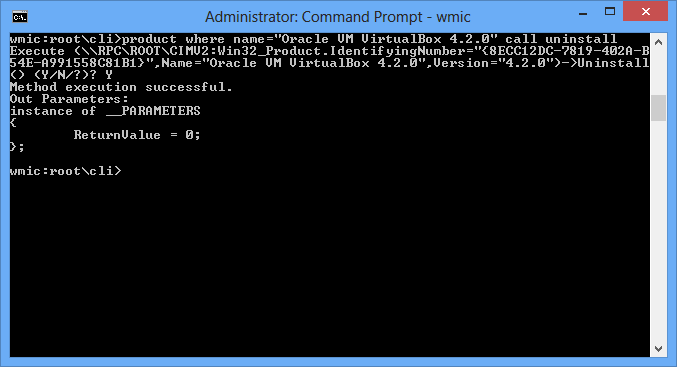 Uninstall Programs using Command Prompt in Windows | SumTips