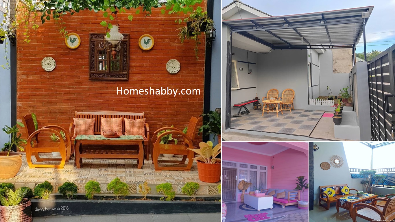 7 Desain Ruang Tamu Outdoor Sederhana Untuk Rumah Kecil ~ Homeshabby ...
