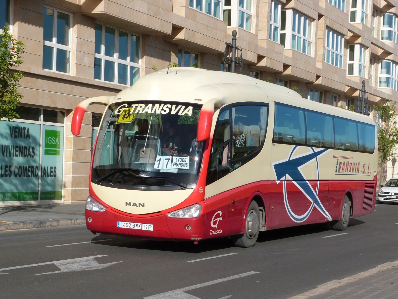 Autobuses de Valencia: Transvía, S.L., 222