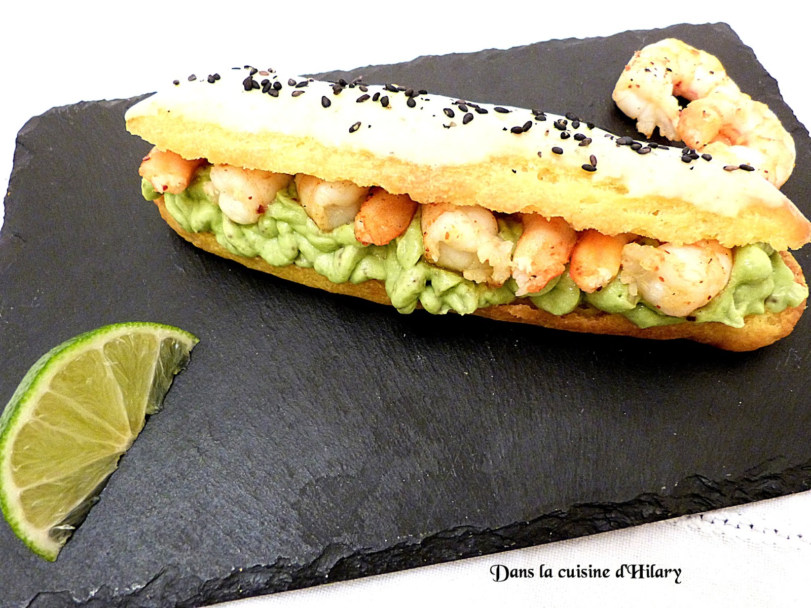 Dans la cuisine d'Hilary: {Spécial Fêtes] Éclairs à la crème d'avocat ...