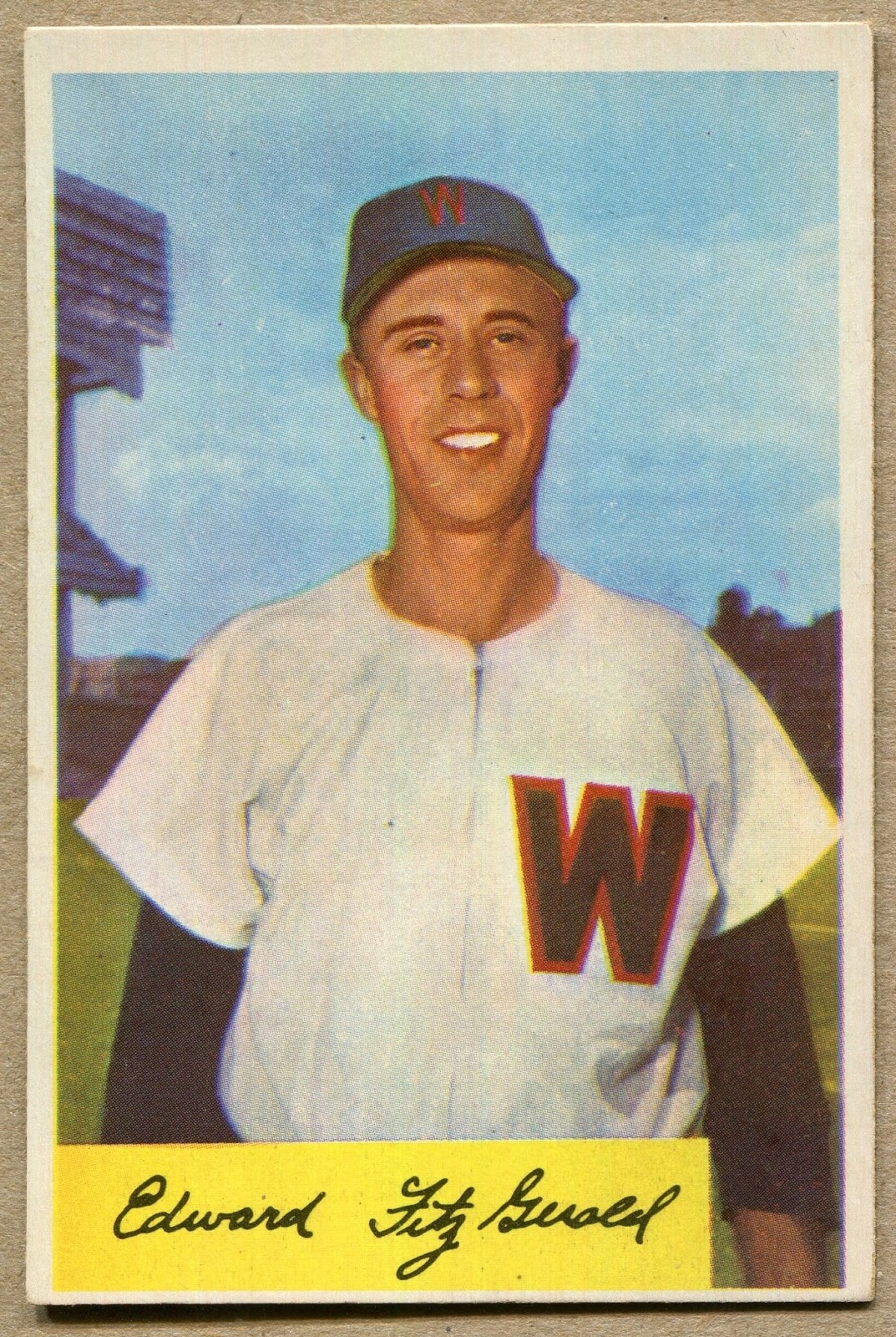 Autograph Archive: #1 - Ed Fitz Gerald