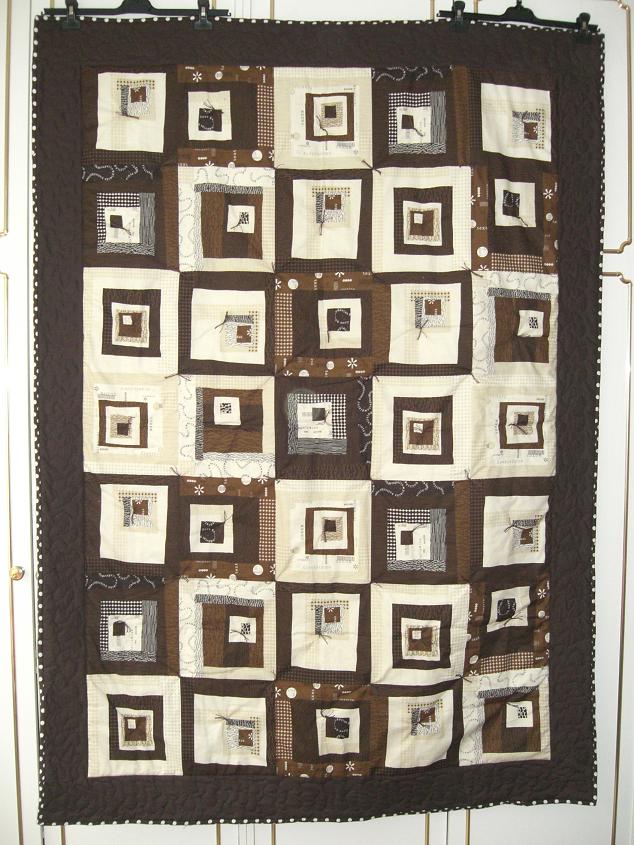 Yvonne´s Patchwork Blog: Falošný patchwork - Fake patchwork fabric