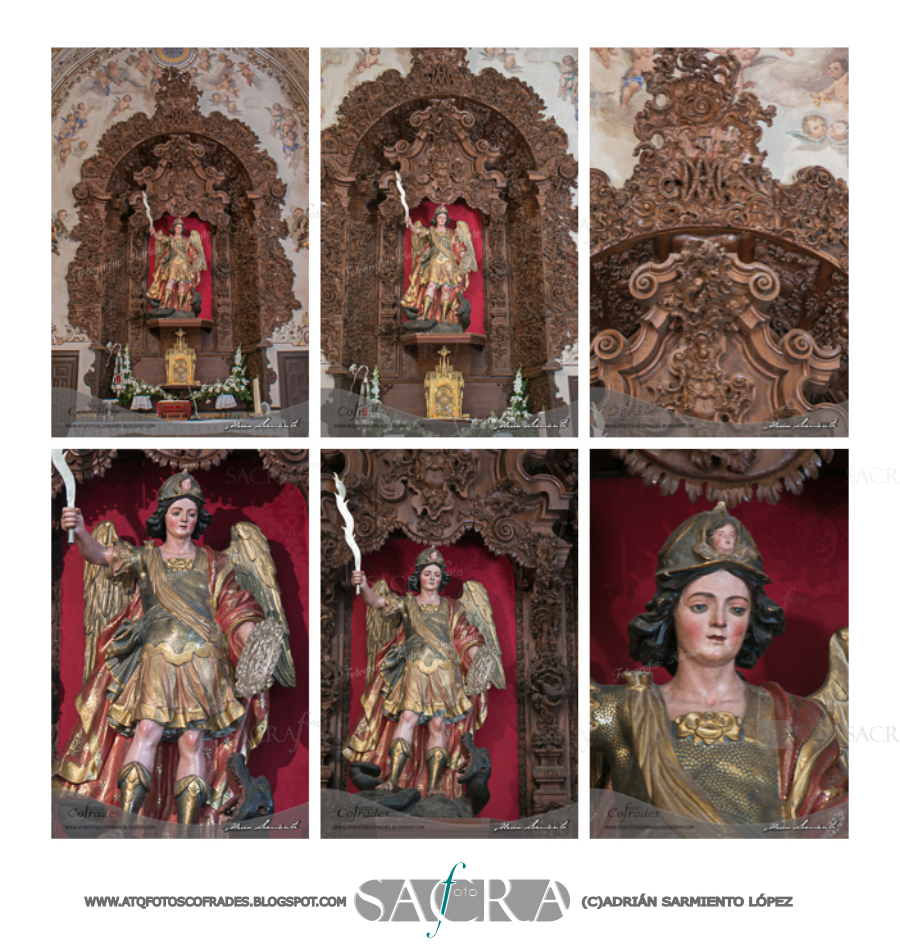 MARCHENA: San Miguel de Pedro Roldán y su retablo