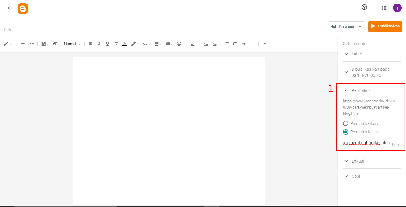 Belajar Ngeblog? Inilah Cara Membuat Artikel Blog Terlengkap! - Jagad ...
