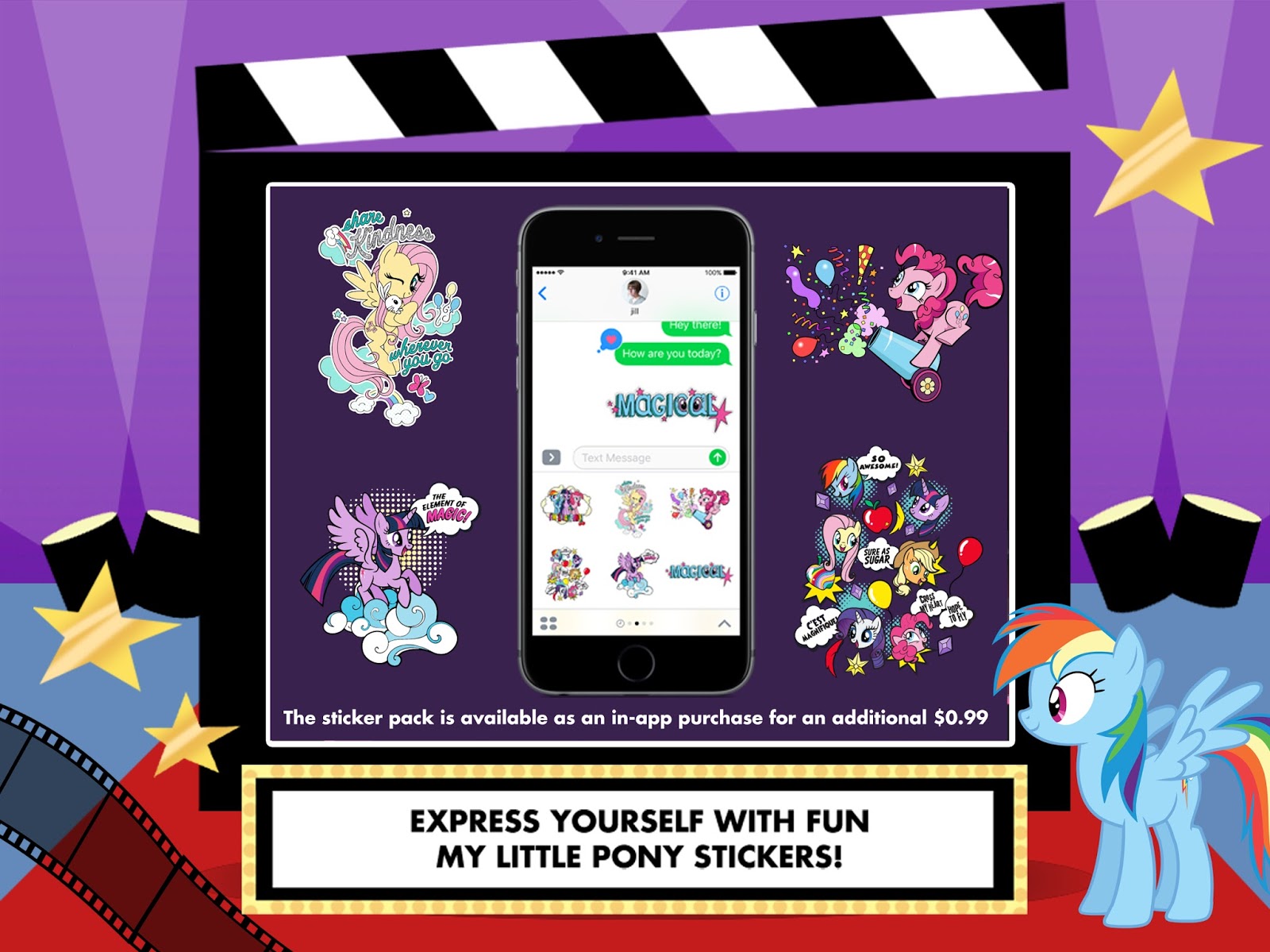 Equestria Daily - MLP Stuff!: New Pony Game and Message Stickers from ...