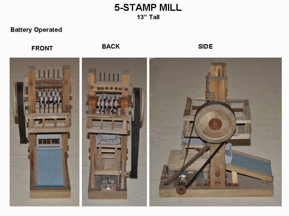 Restoring Historical Mining Equipment: (38) Model Stamp Mill Expert ...