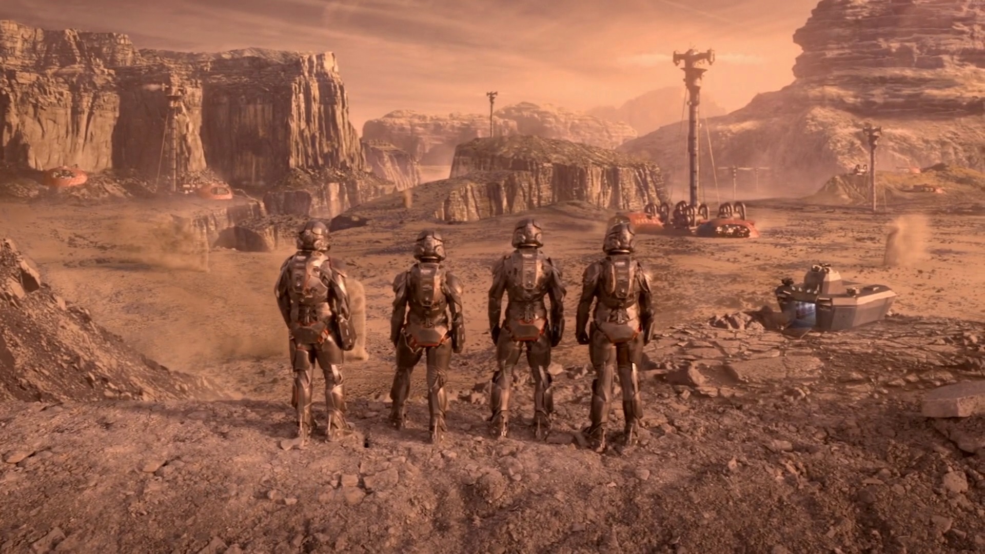 human Mars: HD images of Mars from "The Expanse" TV series