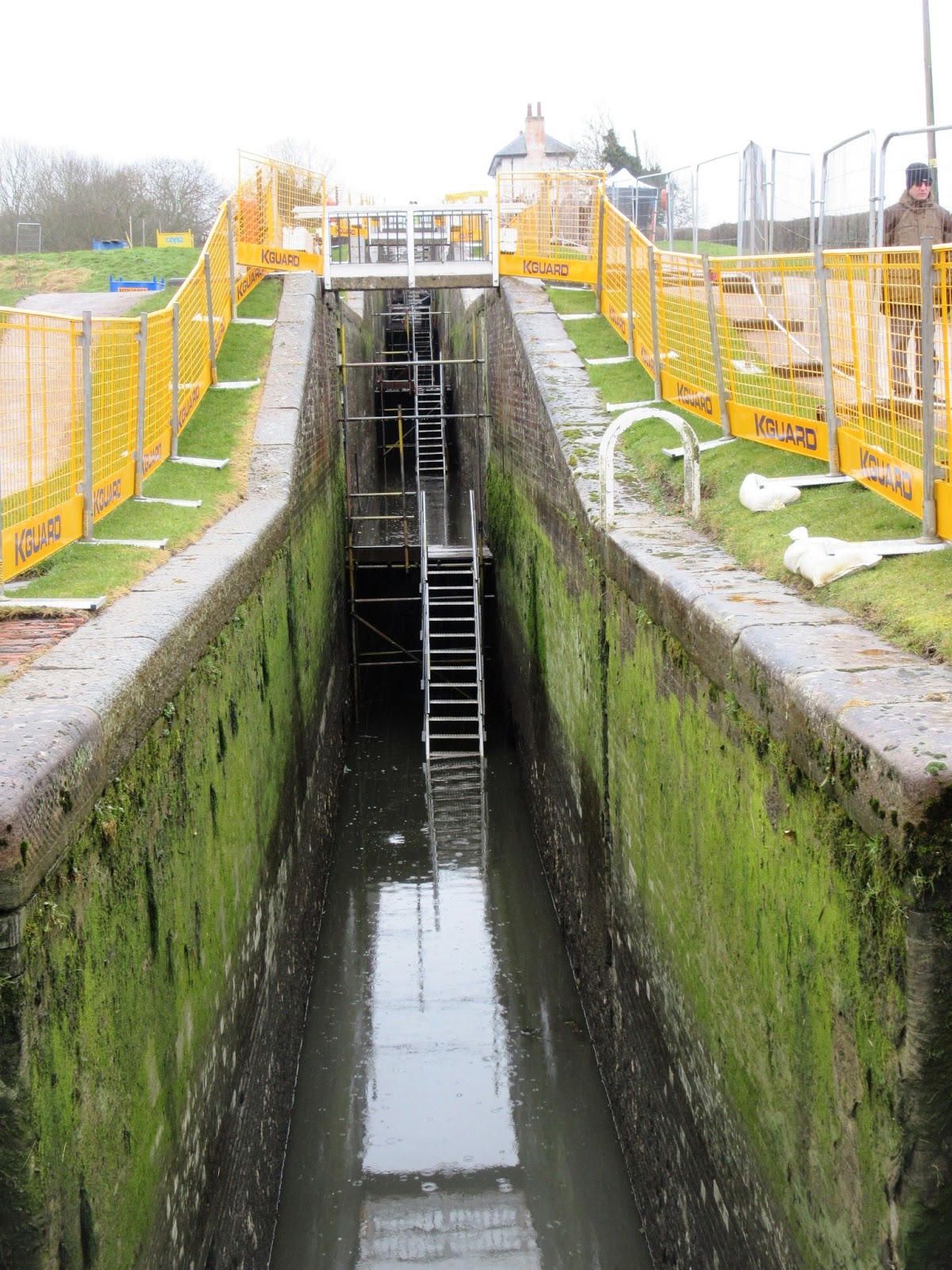 Liberal England: Open day at a drained Foxton Locks