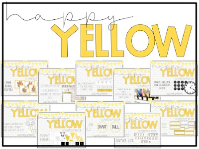 Happy Yellow Classroom Decor | The Lemonade Stand