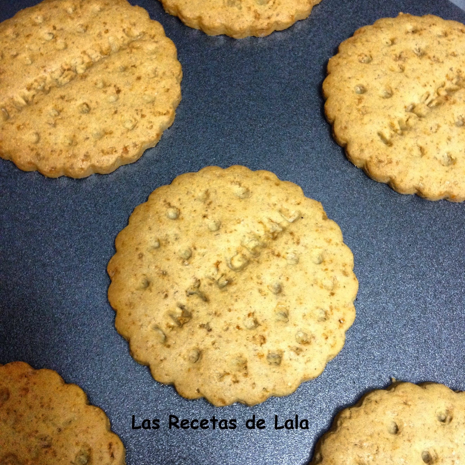 Las Recetas de Lala: Galletas Integrales.