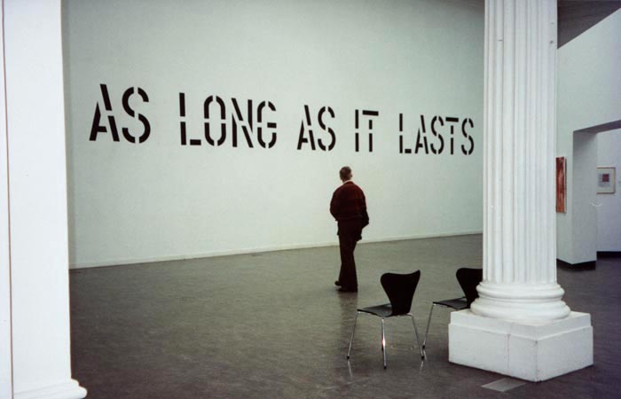 Spencer Alley: Lawrence Weiner