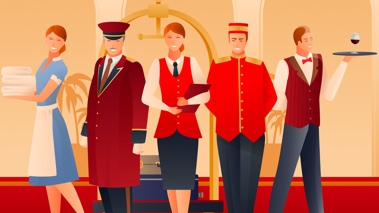 Breakdown of Hospitality sector