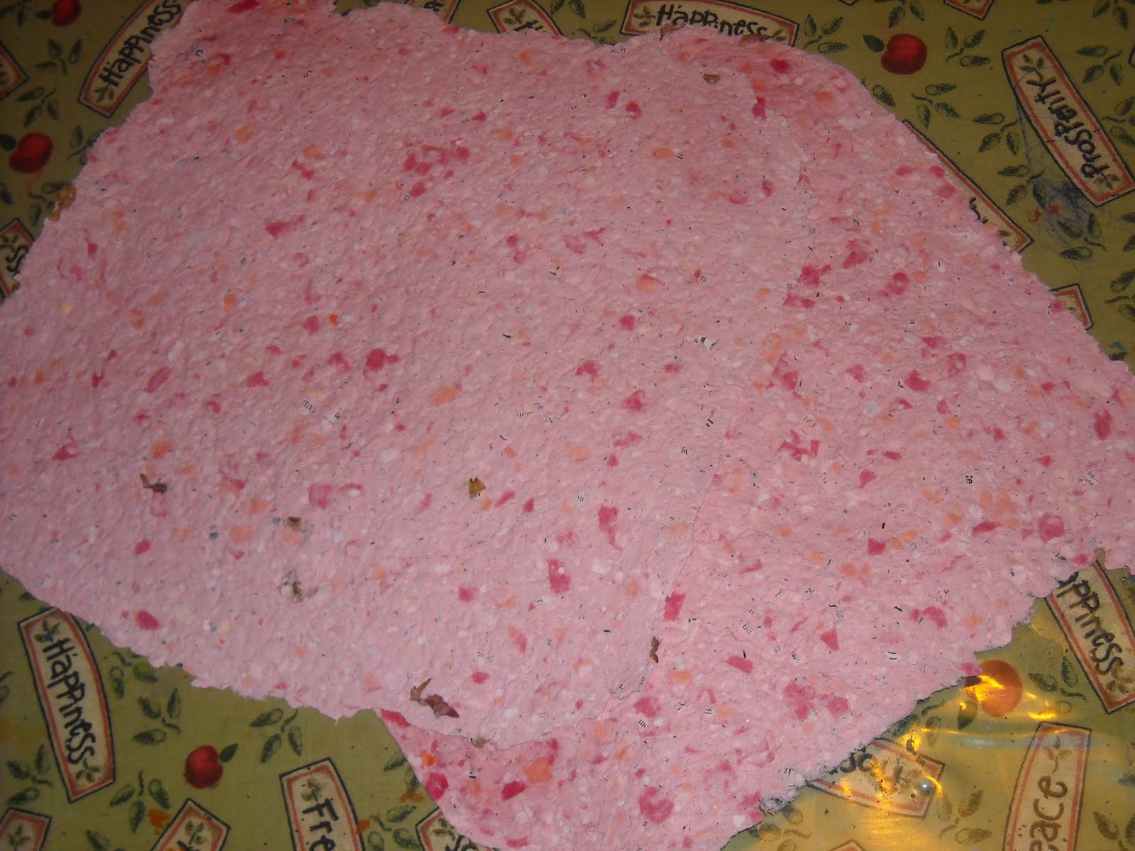 Paperlover123: New colorful homemade paper!!!