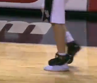 Manu Ginobili has equipment malfunction as foot busts through shoe ...
