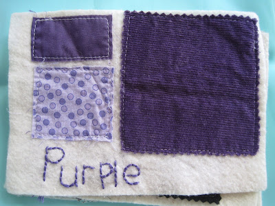 Ramblings from the Sunshine State: Felt Color Book