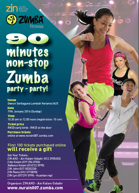 ngobrolwae: more about zumba party :)