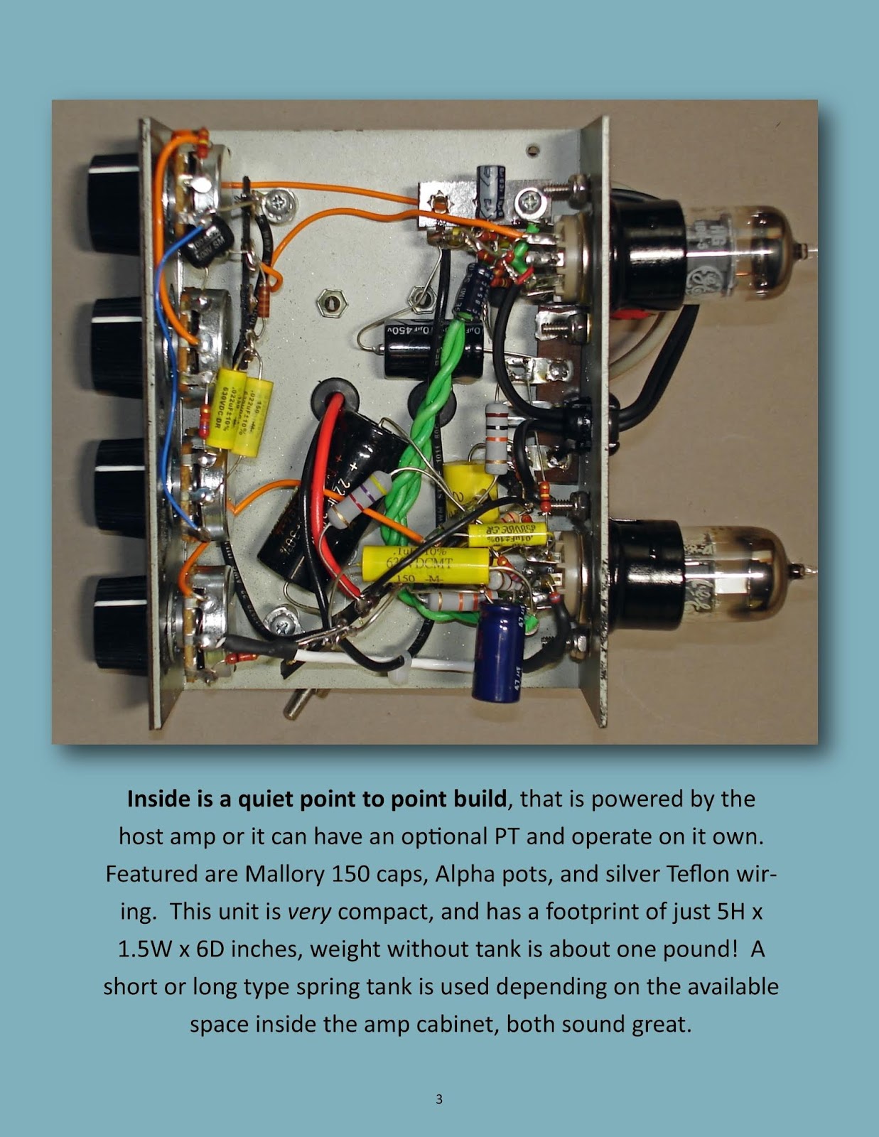 OUTBOARD SPRING TANK REVERB