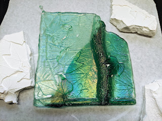 Open-Faced Glass Casting