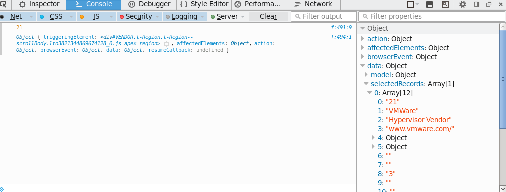 Java Essentials Getting Selected Rows In Oracle Apex Interactive Grid