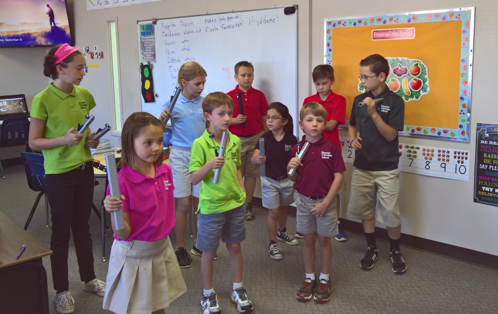 Velbis' Classroom: Starting Chimes Practice