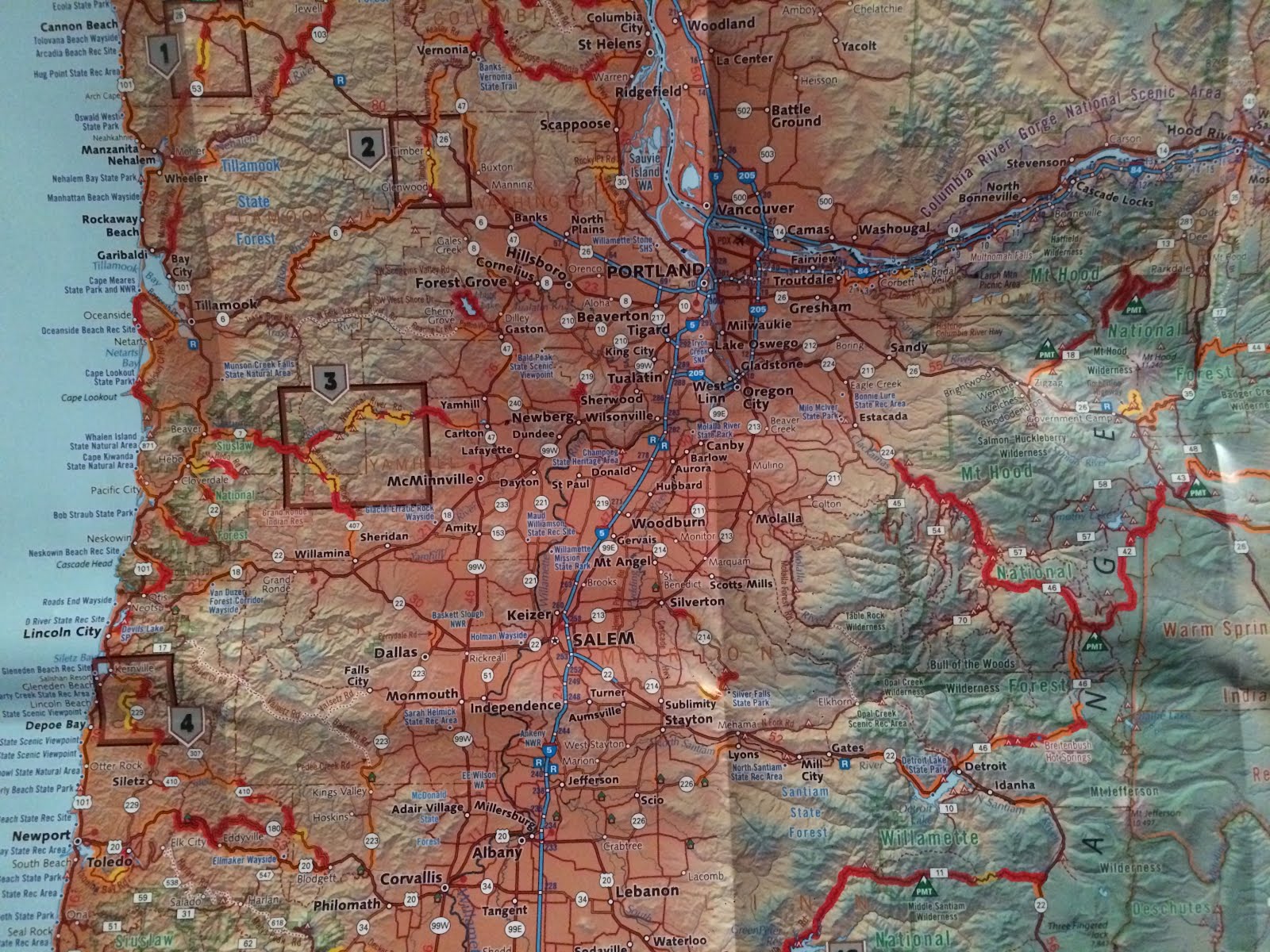 America Motorcycle Adventure Tour : Butler Maps