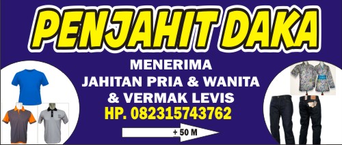 Download Contoh Spanduk Penjahit.cdr - KARYAKU
